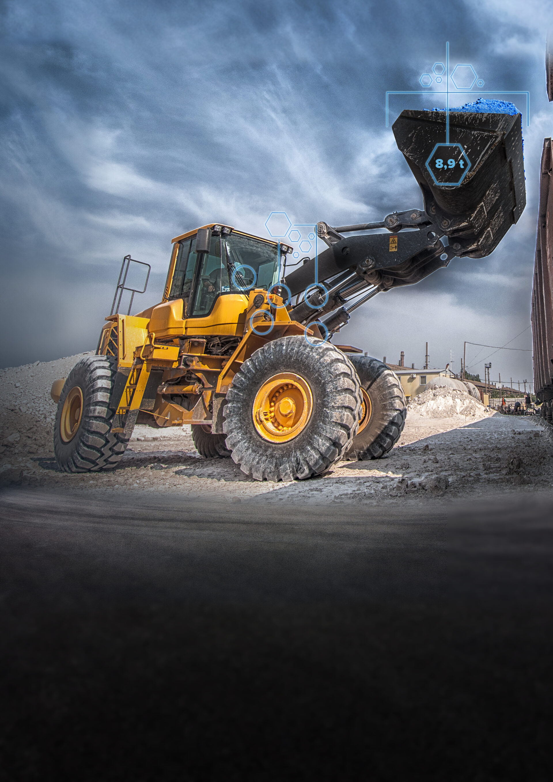 Wheel Loader Scale Supplier In UAE, Saudi Arabia